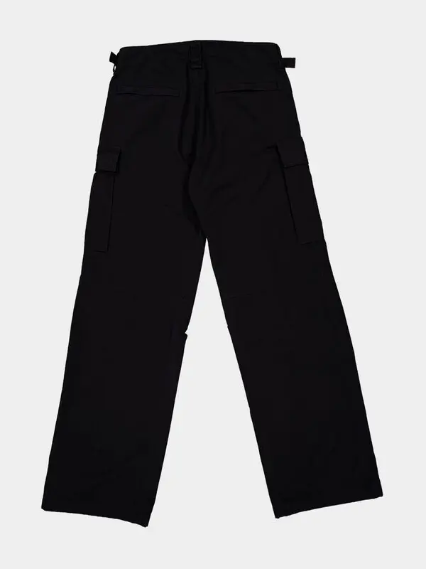 Balenciaga Cotton Straight-fit Cargo Pants - Black