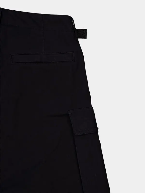 Balenciaga Cotton Straight-fit Cargo Pants - Black