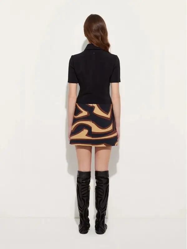 Emilio Pucci Labirinto Print Mini Dress