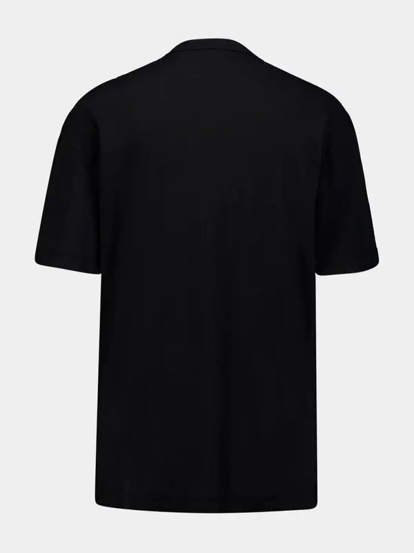 JAMES PERSE Oversized Fit Short-sleeve T-shirt - Black
