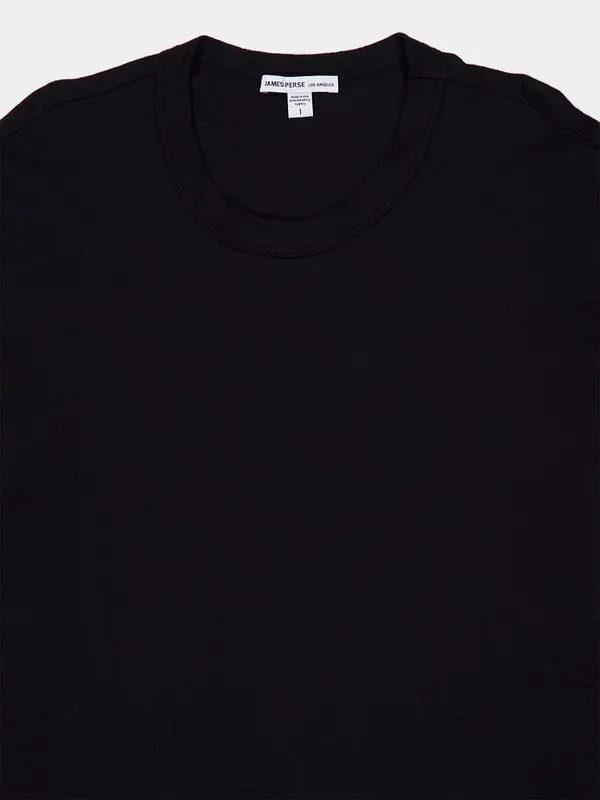 JAMES PERSE Oversized Fit Short-sleeve T-shirt - Black