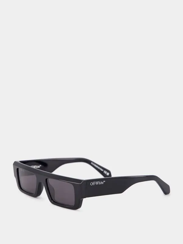 Off-White Pittsburgh Rectangular Sunglasses - Black