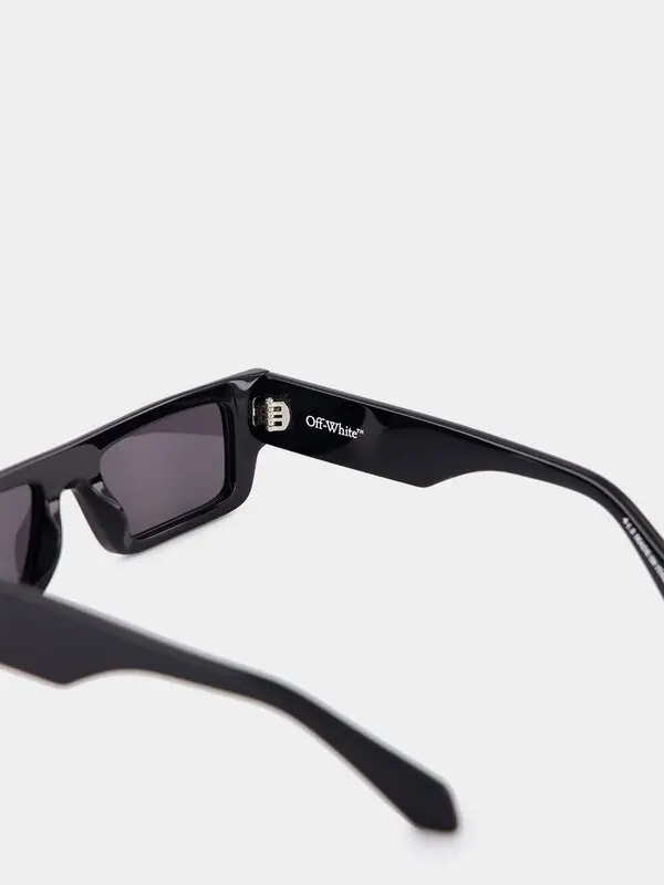 Off-White Pittsburgh Rectangular Sunglasses - Black