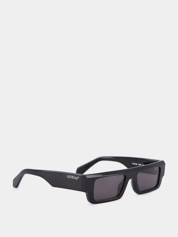 Off-White Pittsburgh Rectangular Sunglasses - Black