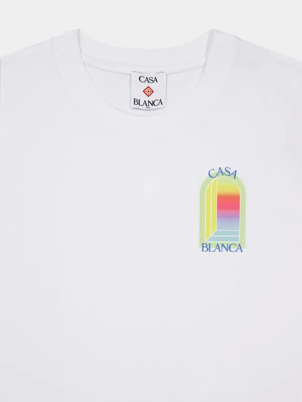 Casablanca L’arche Organic Cotton T-shirt - Black