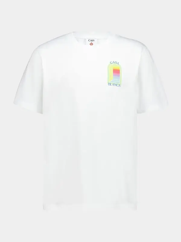 Casablanca L’arche Organic Cotton T-shirt - Black