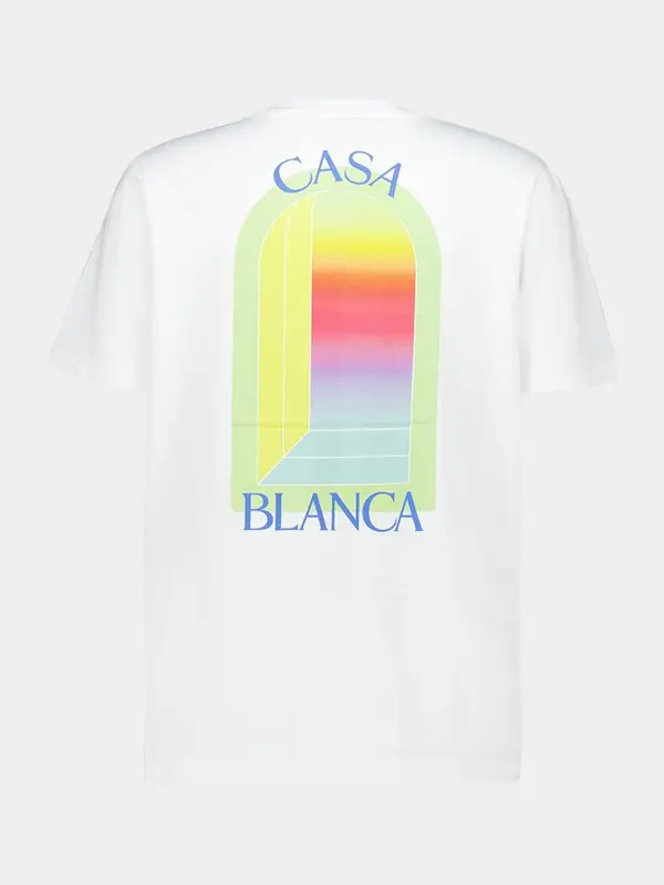 Casablanca L’arche Organic Cotton T-shirt - Black