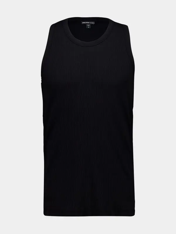 JAMES PERSE Ribbed Cotton-lycra Tank Top