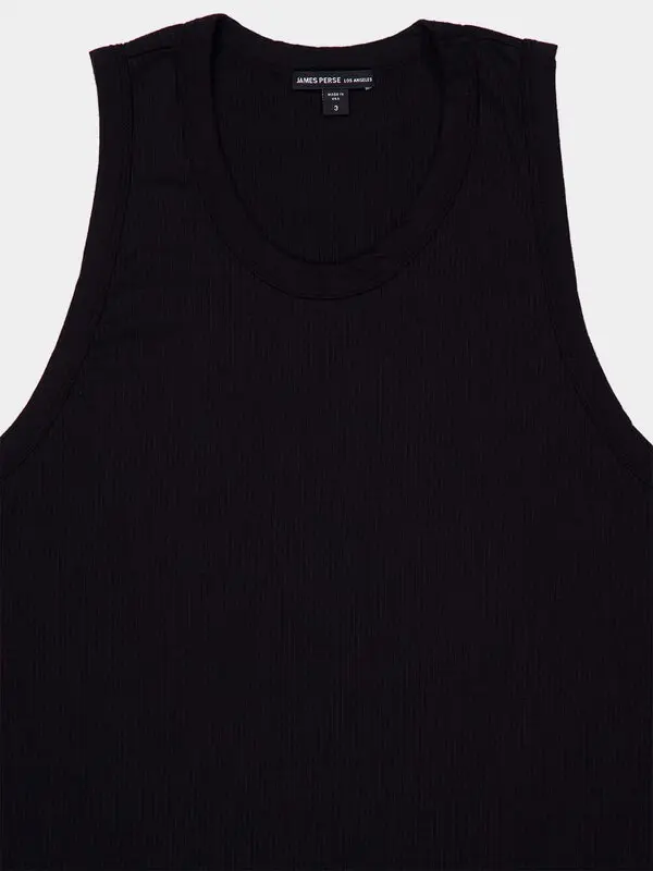 JAMES PERSE Ribbed Cotton-lycra Tank Top