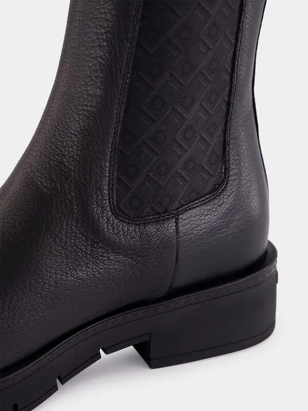 FERRAGAMO Chelsea Boot - Black