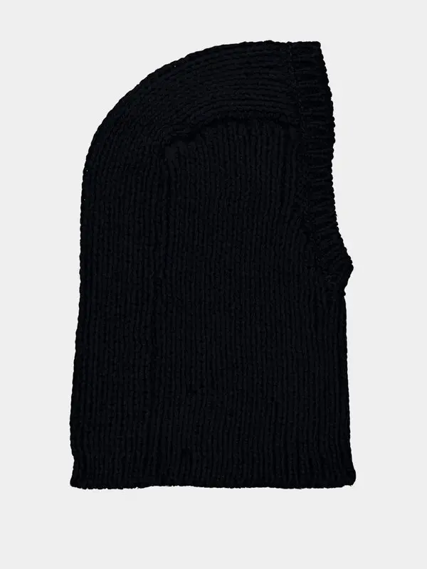 Y3 Ribbed Knit Hood