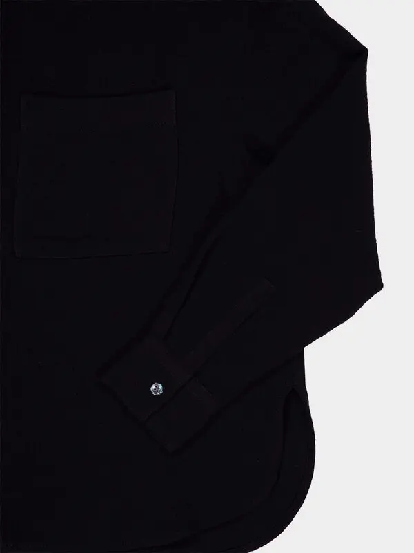 JAMES PERSE Oversized Viscose-wool Shirt