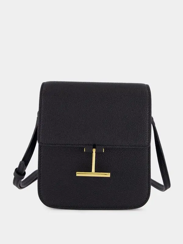 TOM FORD Tara Mini Bag In Smooth Calf Leather - Black