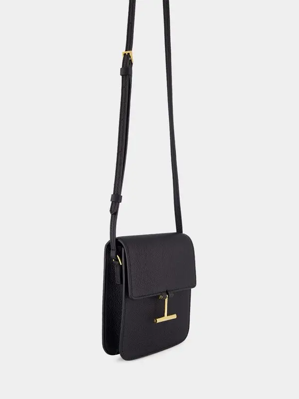 TOM FORD Tara Mini Bag In Smooth Calf Leather - Black