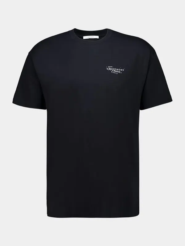 Givenchy Logo Stamp T-shirt - Black