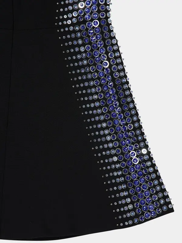 Casablanca Embellished Sleeveless Mini Dress