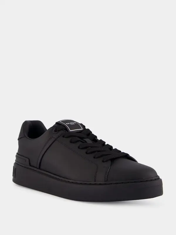 Balmain B-court Calfskin Sneakers