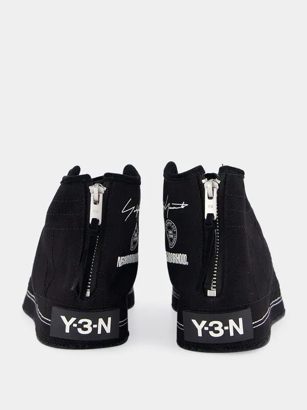 Y3 Nbhd Nizza Hi Sneakers