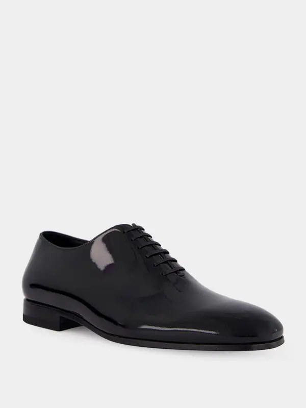FERRAGAMO Patent Leather Oxford Shoes