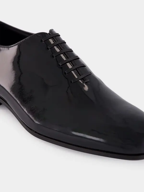 FERRAGAMO Patent Leather Oxford Shoes