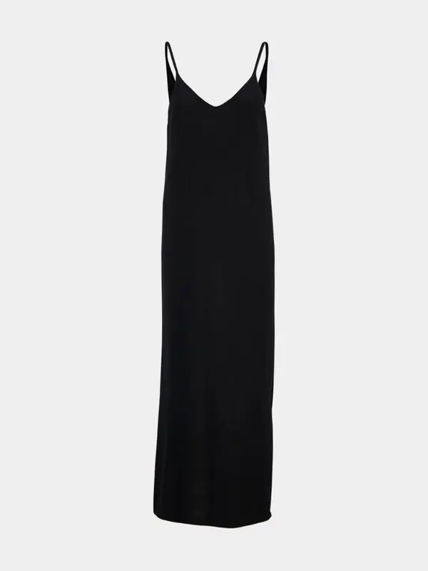 LISA YANG Albina Cashmere Maxi Dress - Black