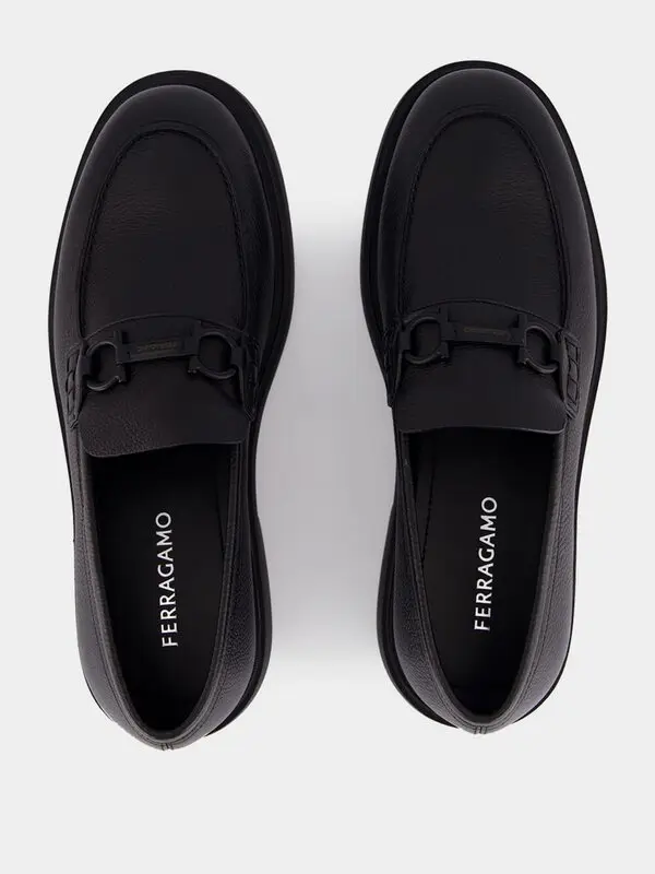FERRAGAMO Gancini Bit Loafers