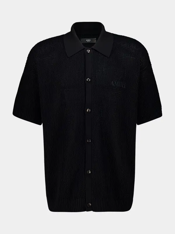 Amiri Crochet Mesh Shirt
