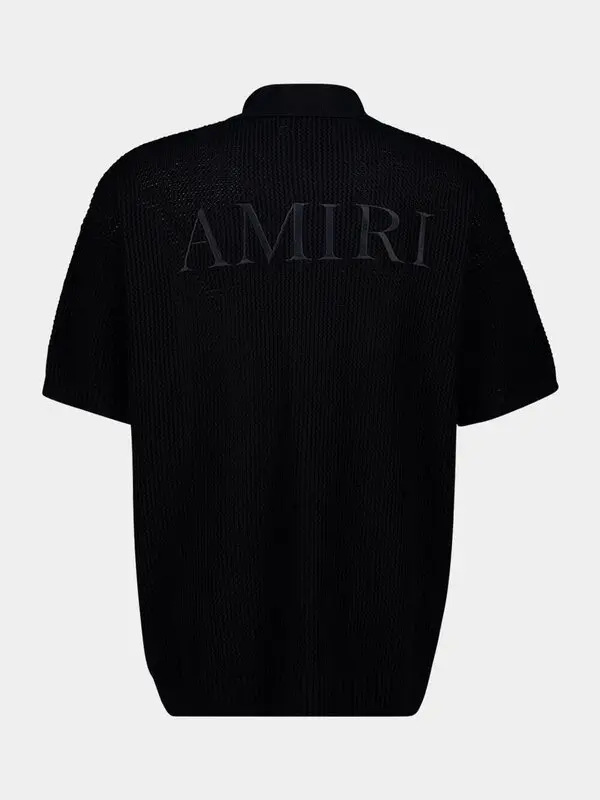 Amiri Crochet Mesh Shirt