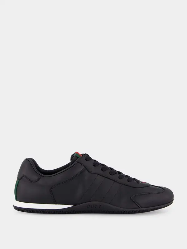 Gucci Calfskin Low-top Sneakers - Black