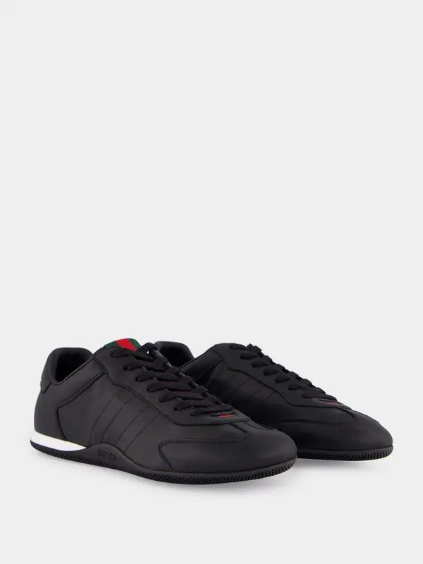 Gucci Calfskin Low-top Sneakers