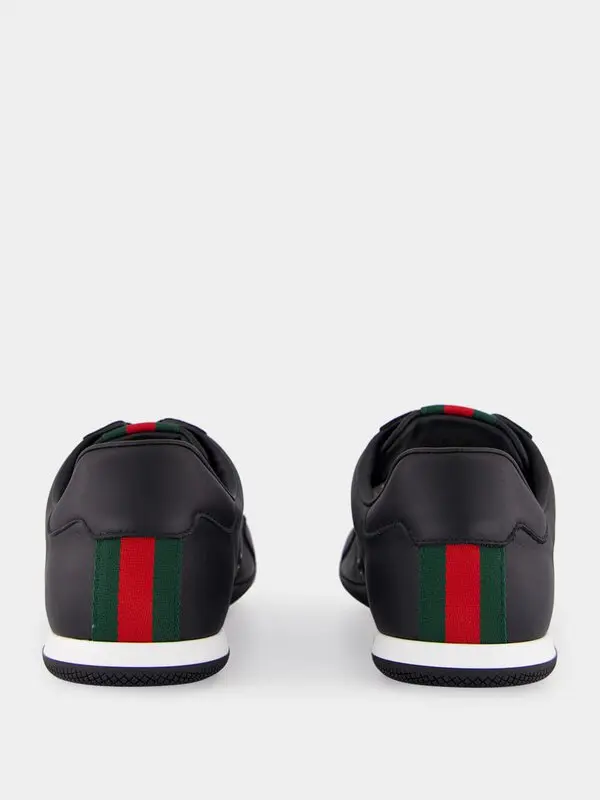 Gucci Calfskin Low-top Sneakers - Black