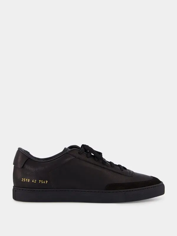 COMMON PROJECTS Court Classic Sneakers - Black