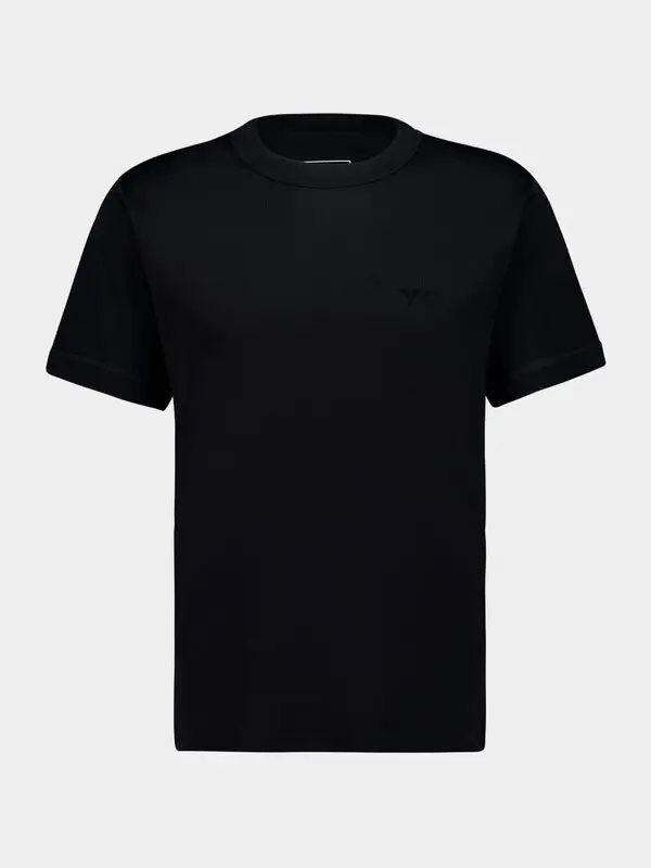 Y3 Fitted Cotton T-shirt - Black