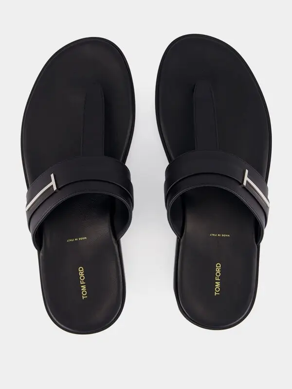 TOM FORD T-sandal Smooth Leather
