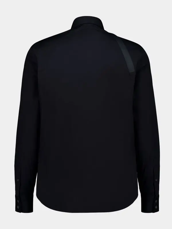 Alexander McQueen Logo Harness Shirt - Black