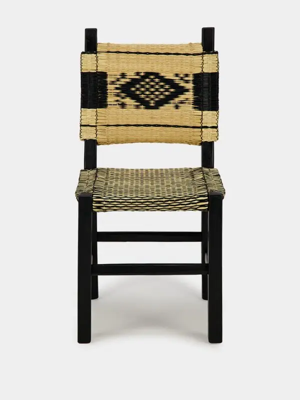 HOUSE OF CAPRICORN Handmade Dining Chair - Black