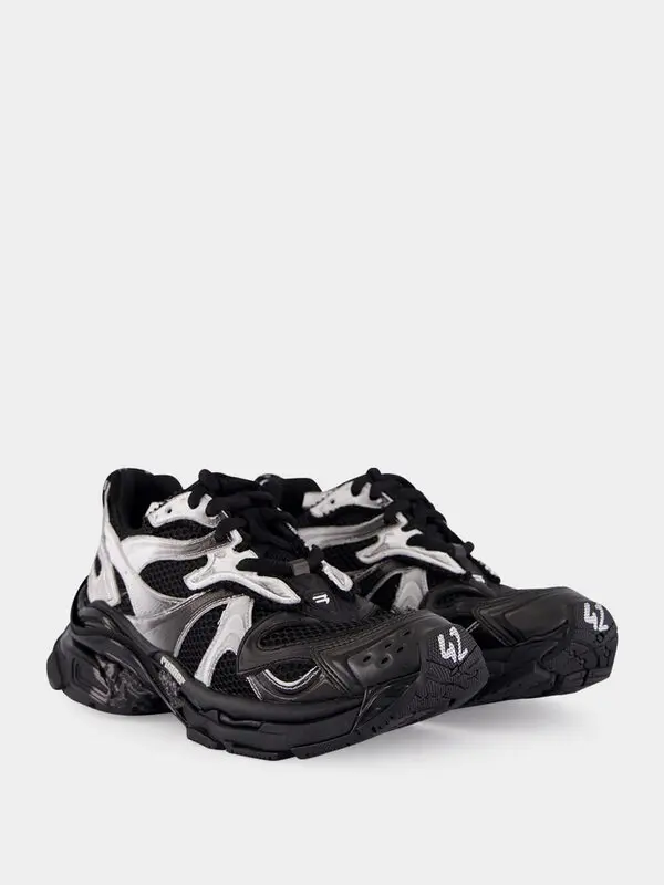 Balenciaga Runner 2 Gradient Sneakers - Black