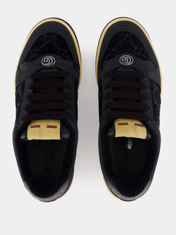 Gucci Screener Gg Crystal Sneakers