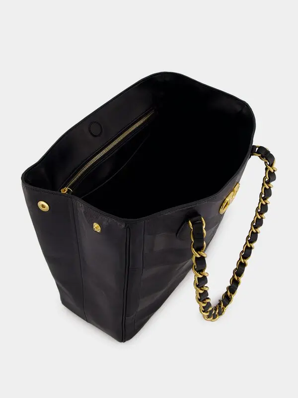 Valentino Garavani Laseine Nappa Leather Shopping Bag