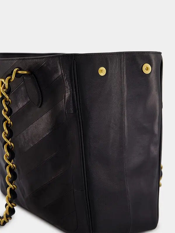 Valentino Garavani Laseine Nappa Leather Shopping Bag