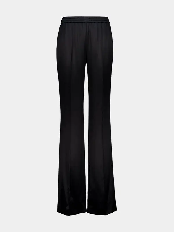 TOM FORD Double Silk Satin Joggers - Black