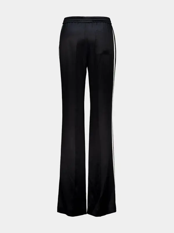 TOM FORD Double Silk Satin Joggers - Black