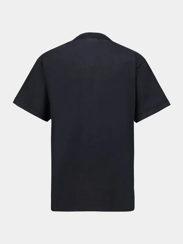 Balenciaga Hybrid Cotton T-shirt - Black