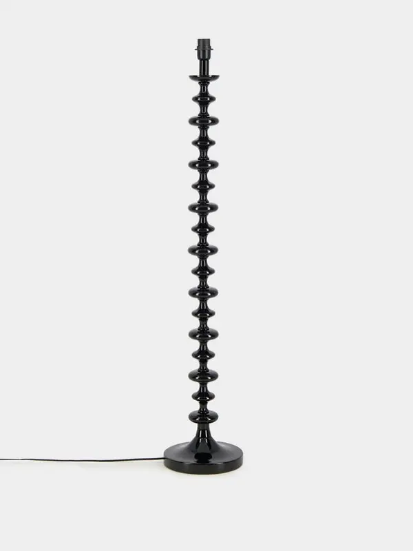 HOUSE OF CAPRICORN Freixo Wood Floor Lamp Base - Black