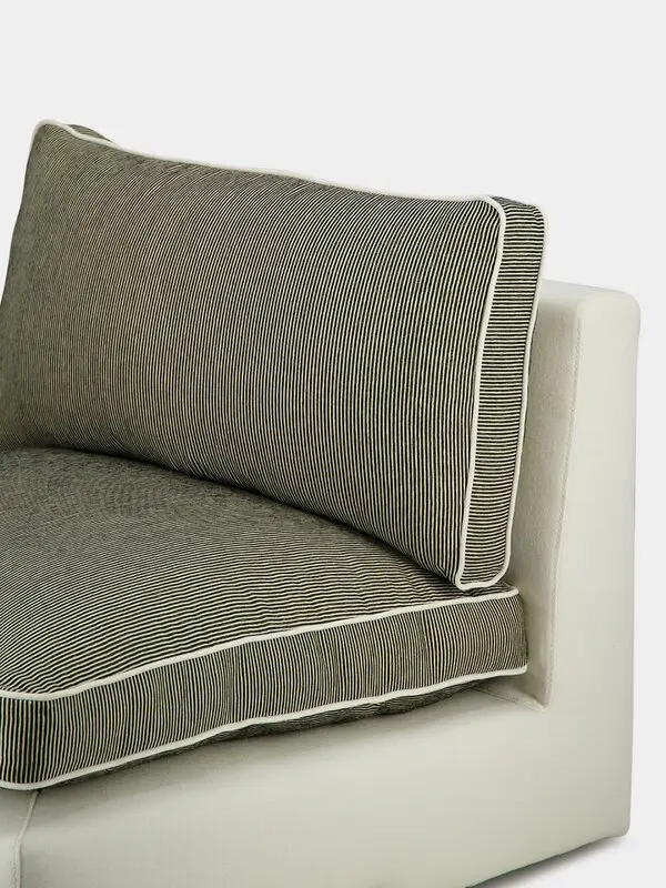 HOUSE OF CAPRICORN Dinis Ivory Linen Central Module Sofa