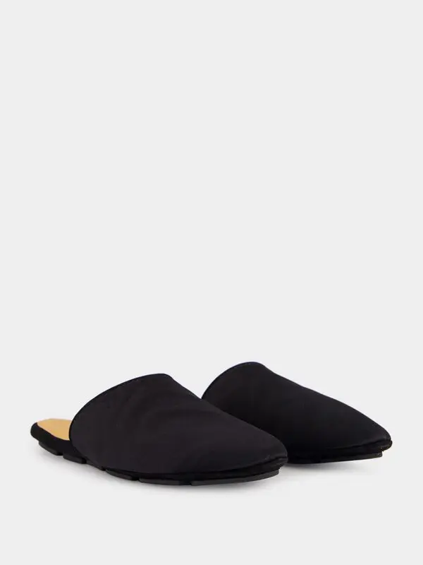 TOM FORD Suede Slippers With Tf Embroidery