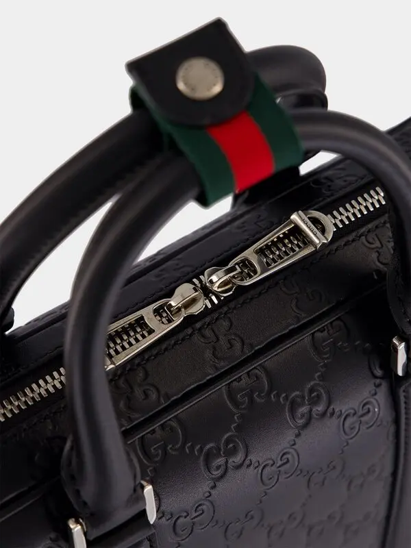 Gucci Gg Leather Large Briefcase