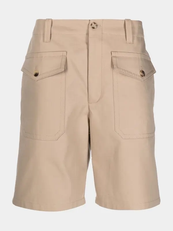 Alexander McQueen Pocket Detailed Bermuda Shorts