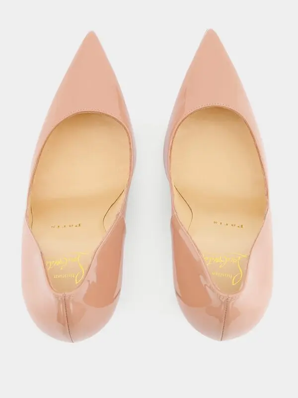 CHRISTIAN LOUBOUTIN So Kate 120mm Leather Pumps - Beige