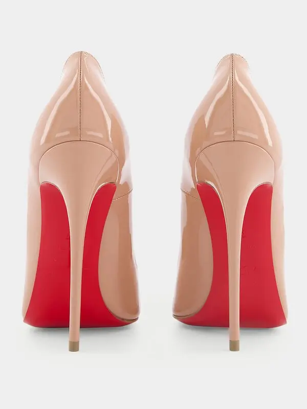 CHRISTIAN LOUBOUTIN So Kate 120mm Leather Pumps - Beige